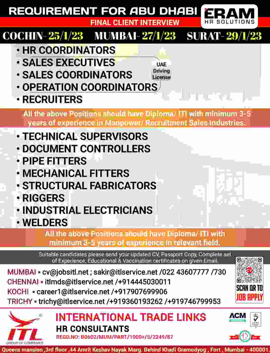 Gulf Vacancies - Drydock | Offshore | Engineers